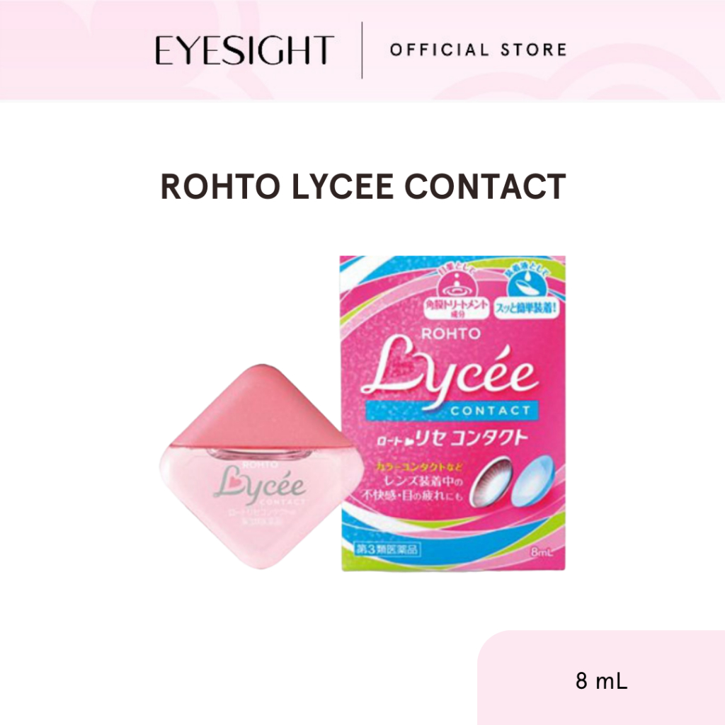 Jual EYESIGHT LENSES Rohto Lycee Contact Eyedrops Tetes Mata Softlens ...