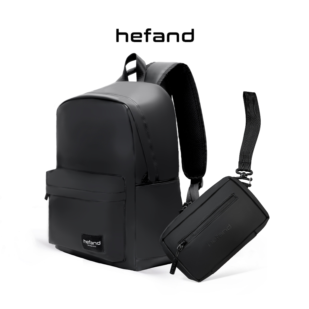 Jual Hefand - Bundling Tas Ransel Dalton + Handbag Venom 1.0 Slingbag ...