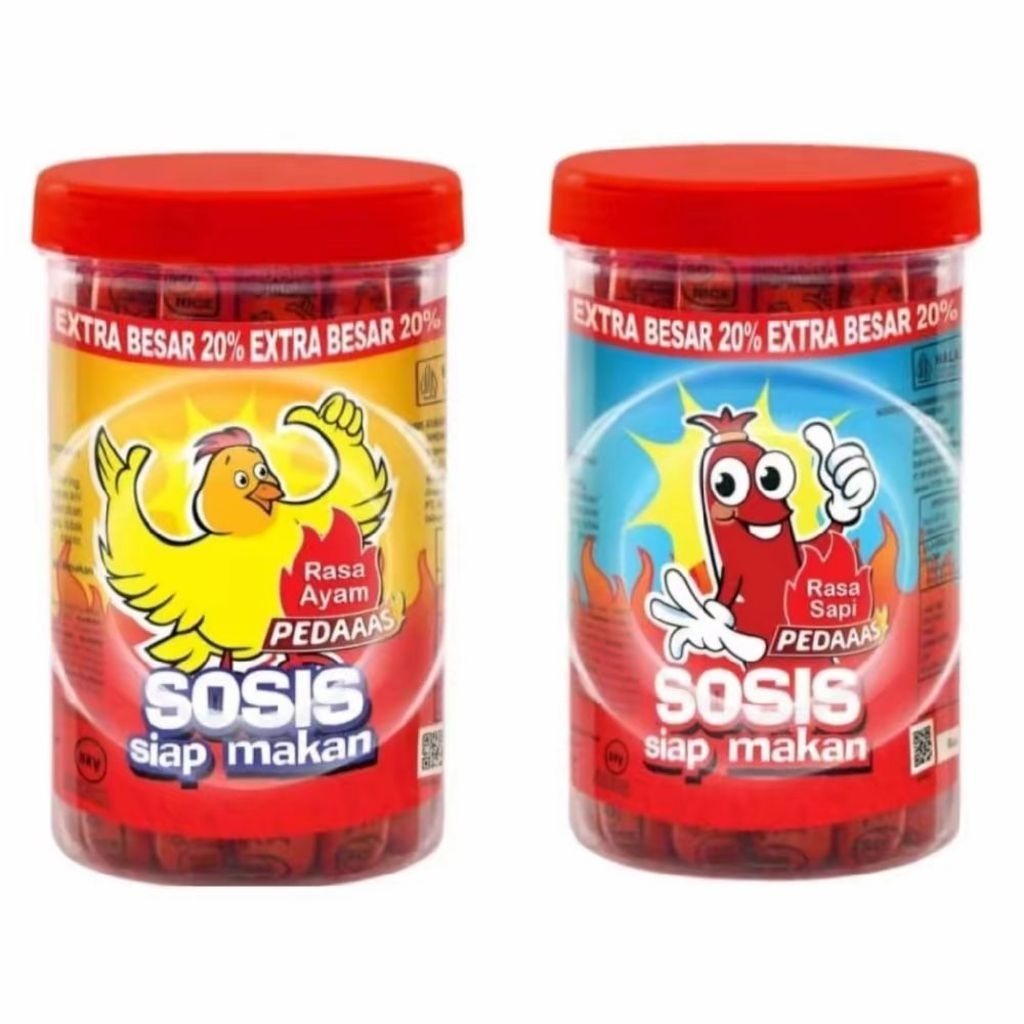 Jual SOSIS SO NICE SIAP MAKAN RASA AYAM | SAPI PEDAAAS TOPLES NETTO 24 ...