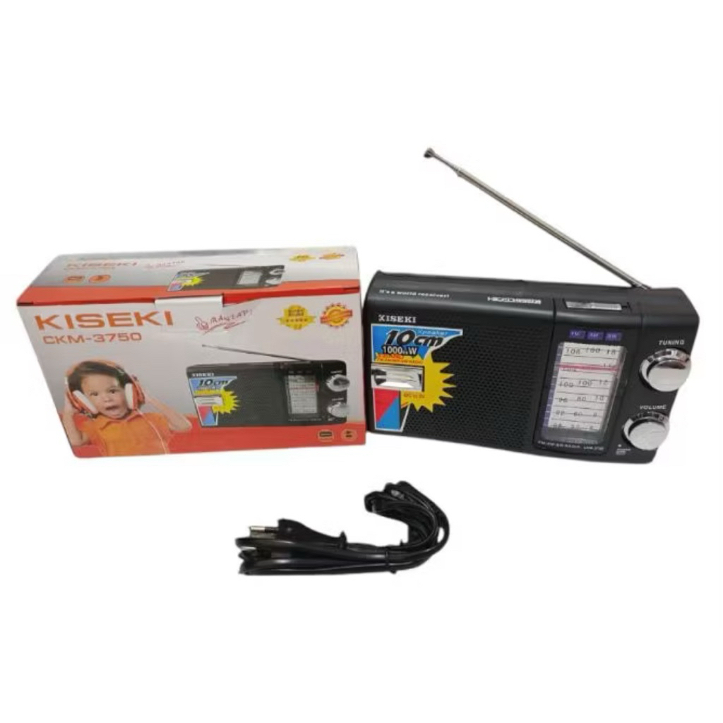 Jual Radio Jadul SN-3750 /CKM-3750 Portable Radio AM-FM-SW | Shopee ...