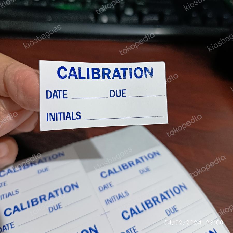 Jual Stiker Kalibrasi Label Callibration | Shopee Indonesia