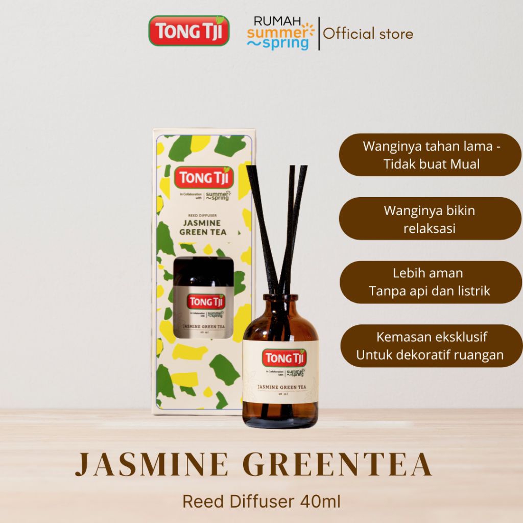 Jual Reed Diffuser / Pengharum kamar tidur / Pewangi kamar mandi /Tong ...