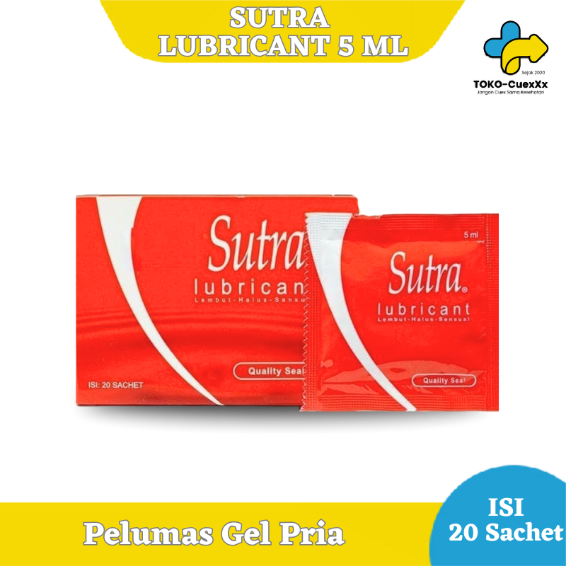 Jual Sutra Lubricant Sachet 5 mL 20x ( 1 BOX) | Shopee Indonesia