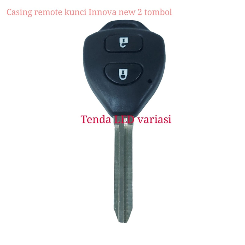 Jual casing remote kunci model original Toyota innova yaris fortuner ...
