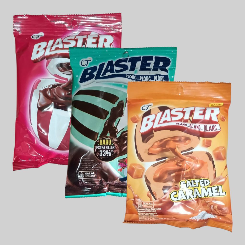 Jual BLASTER Permen Coklat Belang Belang Neapolitan, Choco Mint ...