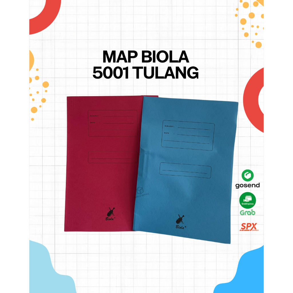 Jual STOP MAP BIOLA 5001 / MAP BIOLA 5001 TULANG | Shopee Indonesia