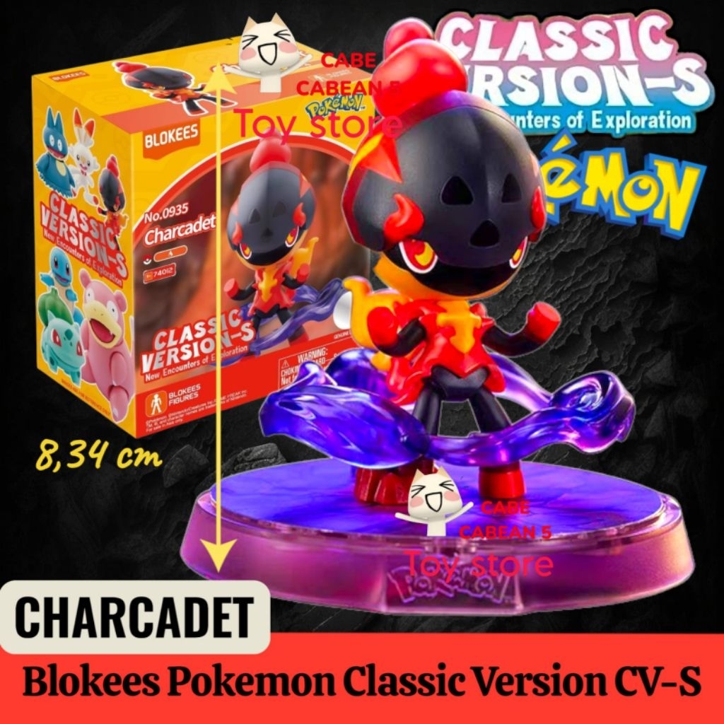 Jual Blokees Pokemon Classic Version CV-S - Charcadet New Encounters Of ...