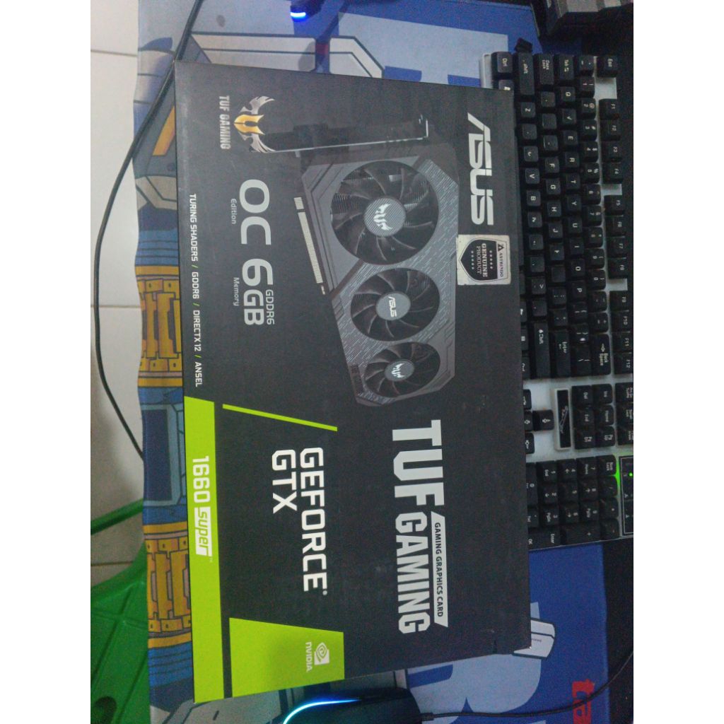 Jual VGA ASUS TUF GAMING GTX 1660 SUPER 6GB DDR6 BERGARANSI TRIPLE FAN ...