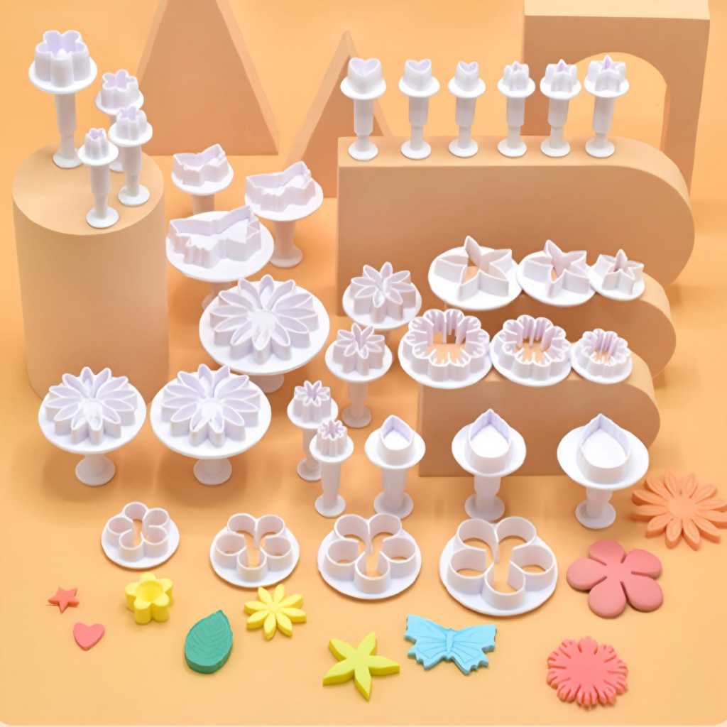 Jual Clay Cutter / Aneka Cetakan Mold Polymer / Fondant Dough Shaper ...