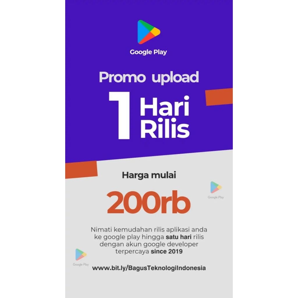 Jual Upload Aplikasi Ke Play Store Bergaransi | Shopee Indonesia