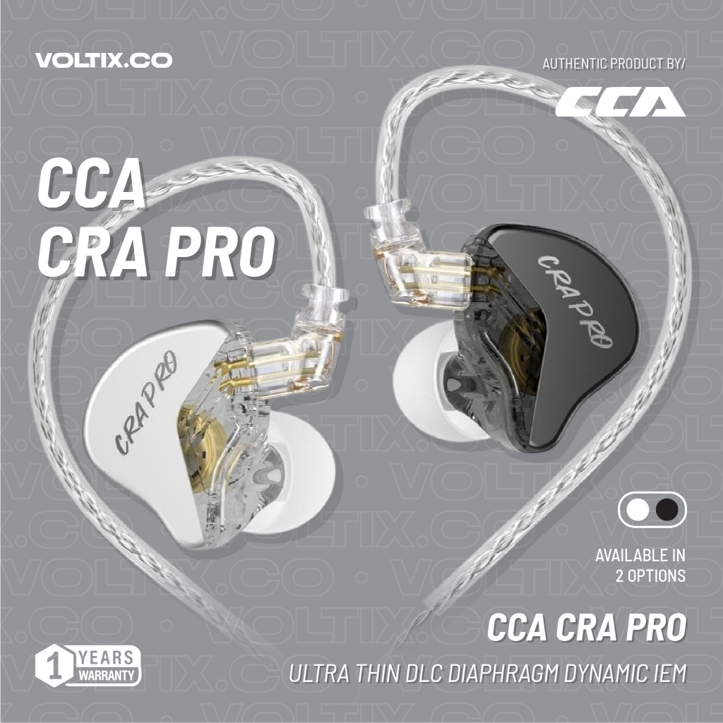 Jual CCA CRA Pro with Mic In Ear Monitor HIFI DLC HIFI Monitor Sports ...