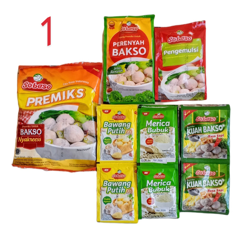 Jual Paket Bakso Komplit dan Hemat "SOBASO" | Shopee Indonesia