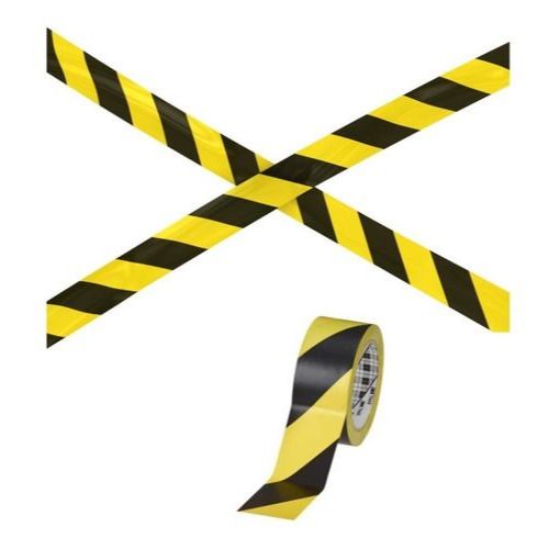 Jual Police Line Warning Tape Hitam Kuning 4,8cm x 82m – Lakban OPP ...