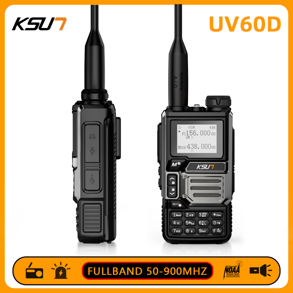Jual KSUN X-TFSI Walkie Talkie UV60D DUALBAND TWO WAY RADIO WALKIE ...