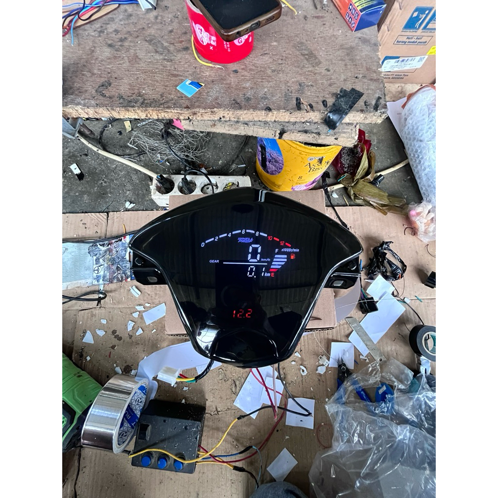 Jual Speedometer Digital Modifikasi Honda Beat FI – Keren & Fungsional ...