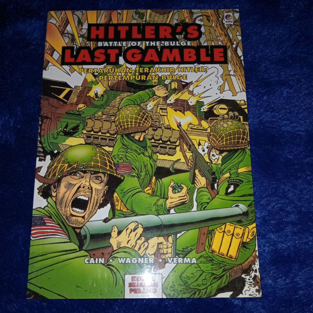 Jual komik sejarah perang - hitler's battle of the bulge Last gamble ...