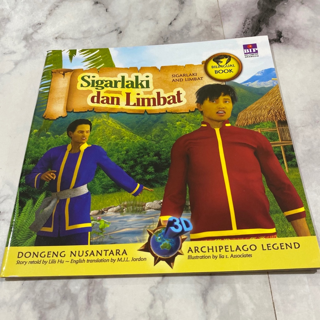 Jual Sigarlaki dan limbat Seri cerita rakyat 34 provinsi cerita rakyat ...