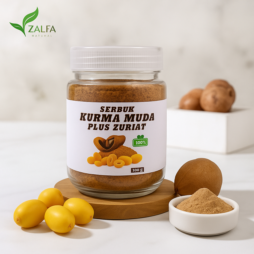Jual Serbuk Kurma Muda Plus Zuriat Bubuk Original Pro mil Ampuh ...