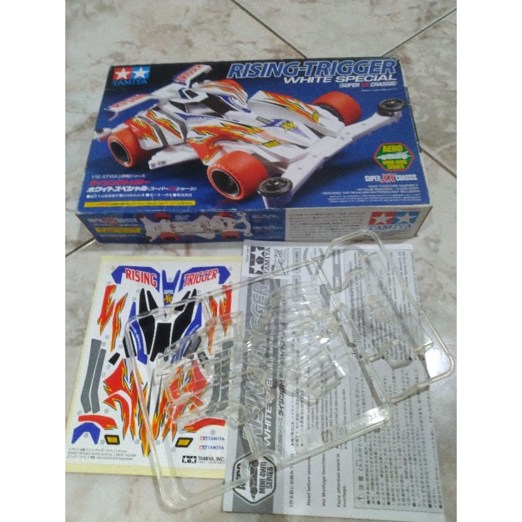 Jual TAMIYA BODY RISING TRIGGER WHITE SPECIAL (SUPER XX CHASSIS ...