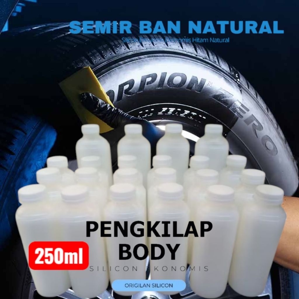 Jual Semir Ban Dan Pengkilap Body Mobil dan motor isi 250ml | Shopee ...