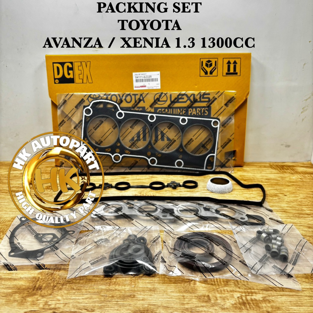Jual PACKING PAK SET ASBES TOYOTA AVANZA XENIA 1.3 VVTI / NON VVTI ...