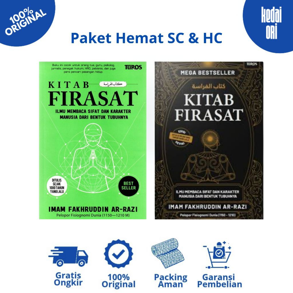 Jual Paket Kitab Firasat SS dan Hard Cover | Shopee Indonesia