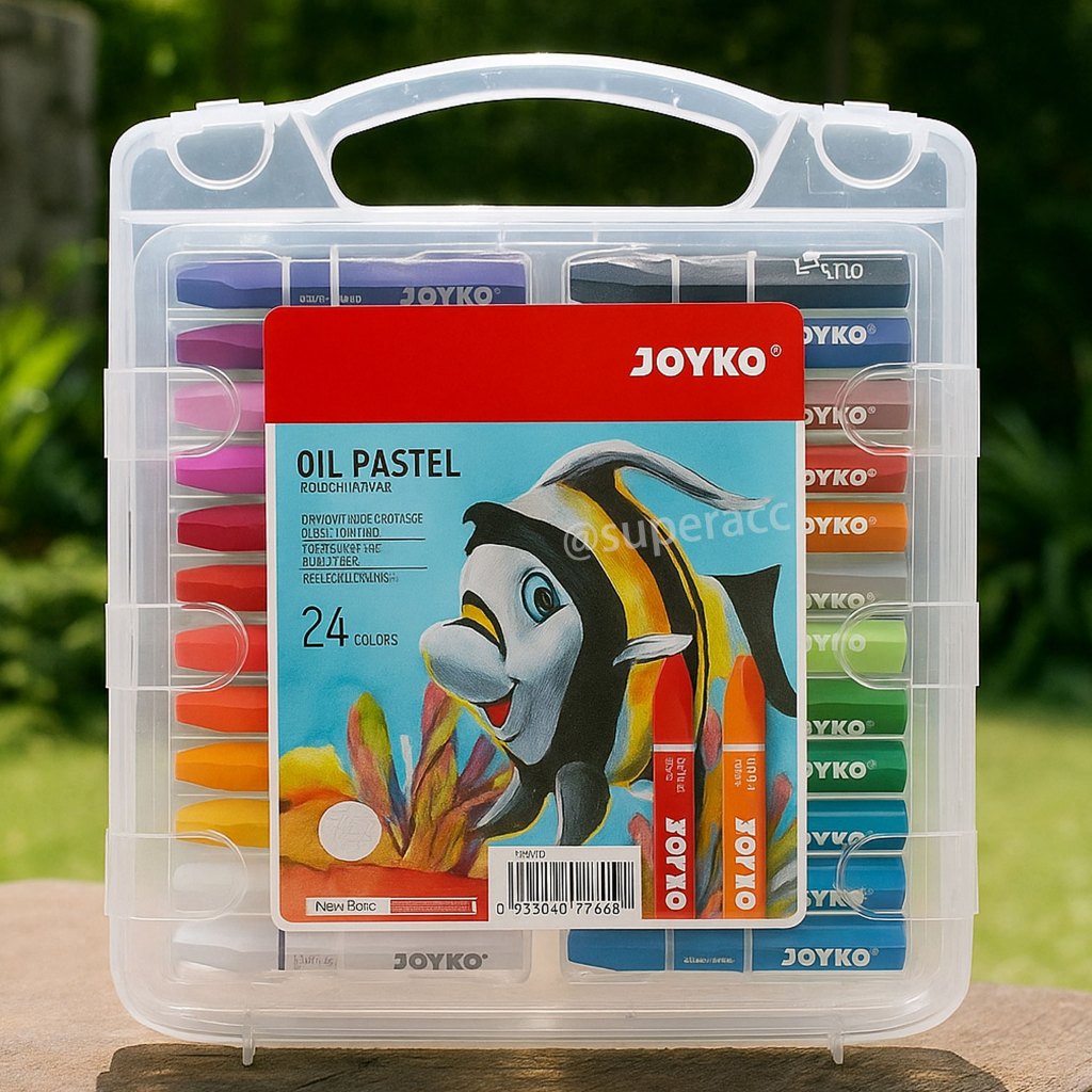 Jual Crayon Joyko Isi 24 Warna Crayon Anak Sekolah TK SD Joyko Krayon ...