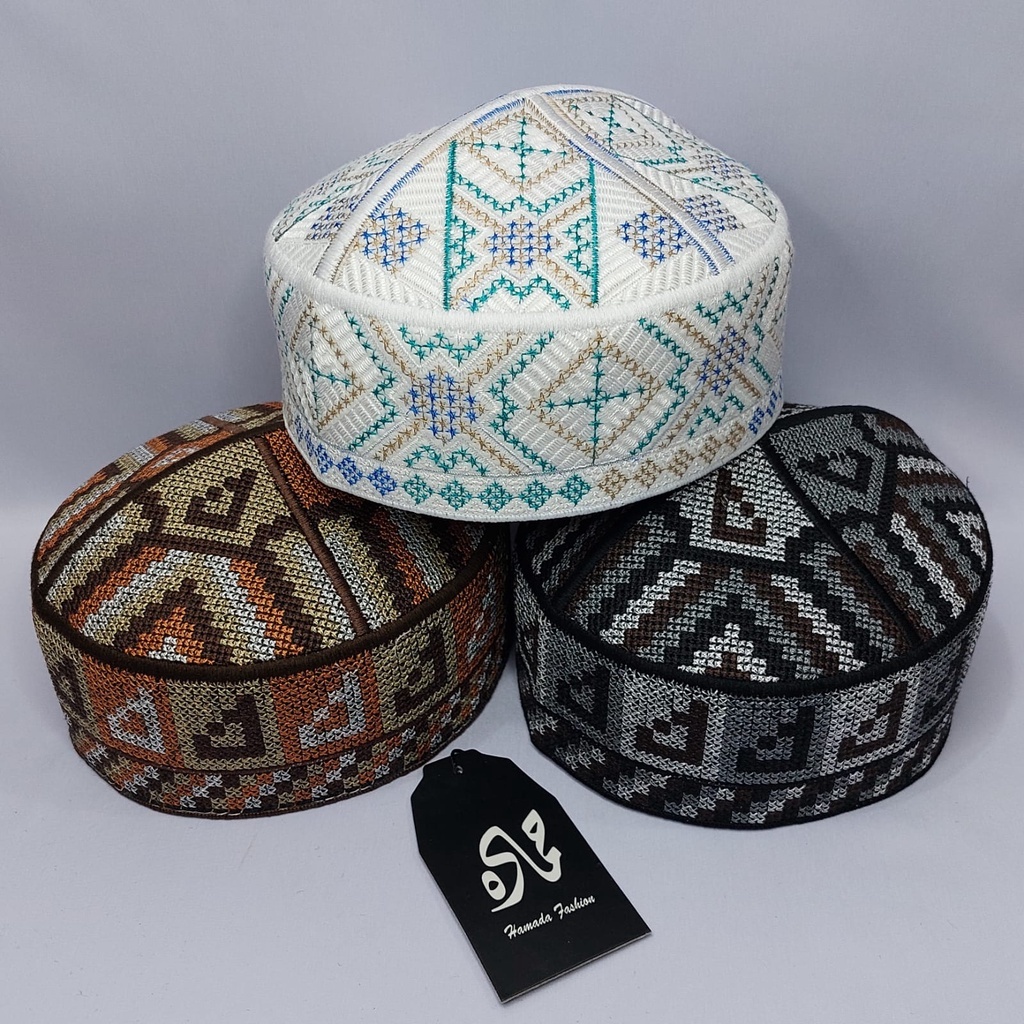 Jual PROMO PECI PAKISTAN HAMADA EXCLUSIVE KEMASAN BOX/ PECI FULL BORDIR ...