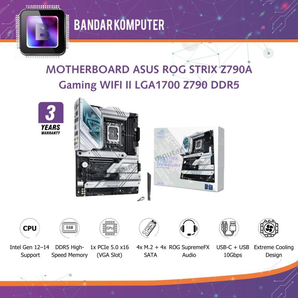 Jual Motherboard Asus ROG STRIX Z790A Gaming WIFI II LGA1700 Z790 DDR5 | Shopee Indonesia