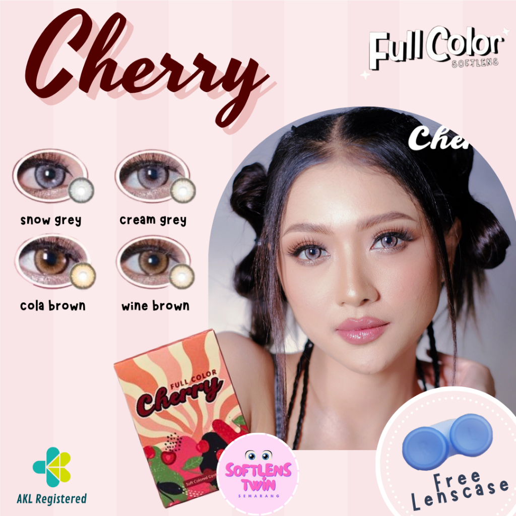 Jual SOFTLENS MINUS FULL COLOR CHERRY PLANO & MINUS by LIVING COLOR ...