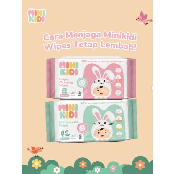 Jual ( 4 Banded isi 8 pcs ) MINI KIDI Tissue Basah 40s | Shopee Indonesia
