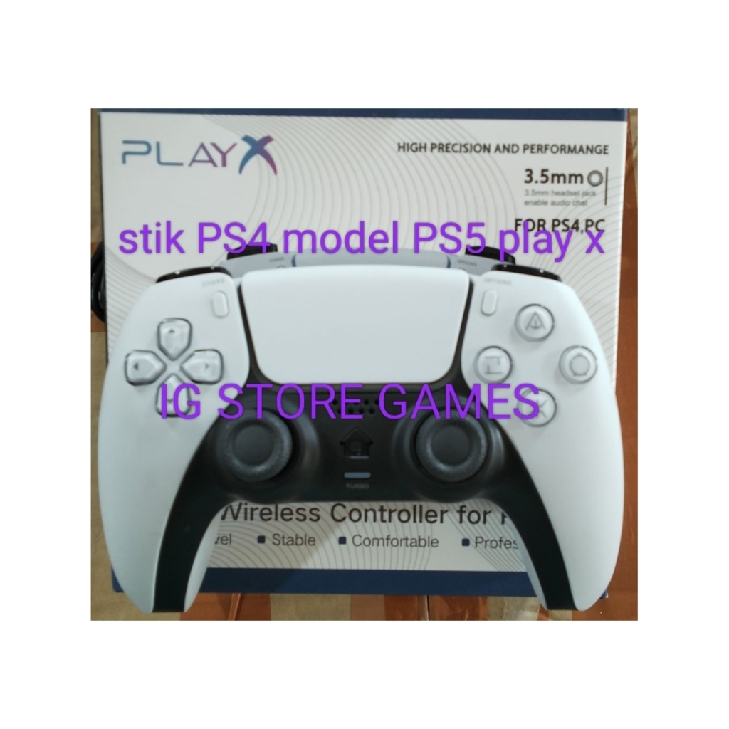 Jual STICK PS4 MODEL PS5 PLAY X/STIK PS5 FOR PS4 | Shopee Indonesia