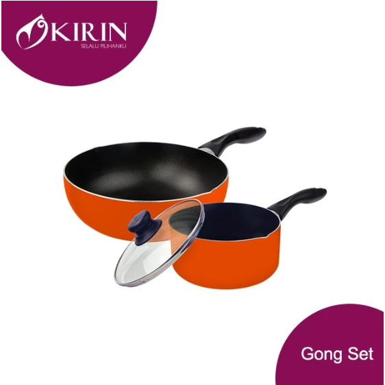 Jual KIRIN COOKWARE GONGSET 2IN1 / CLASSIC SET / GORDANG SET / FAMILY ...
