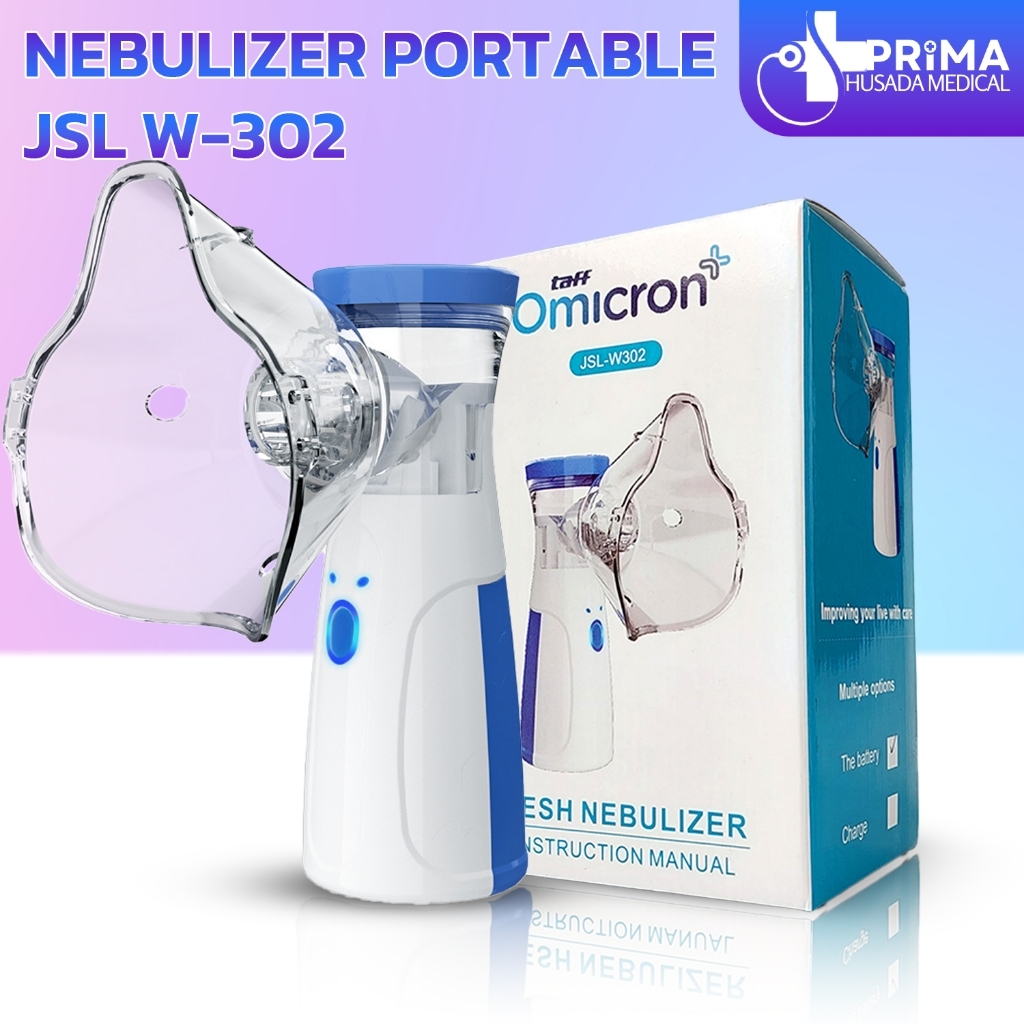 Jual Alat Terapi Pernapasan Nebulizer Inhaler Genggam - JSL-W302 ...