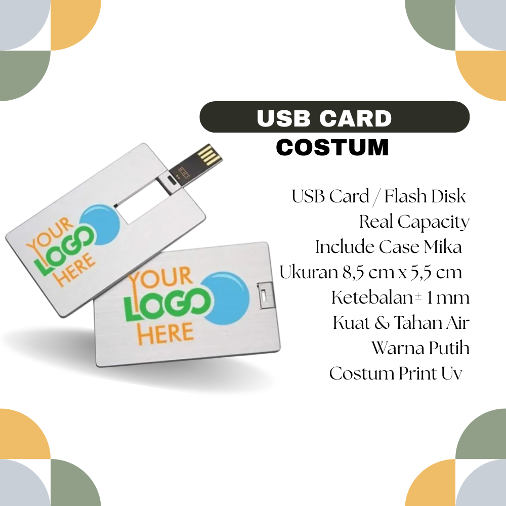 Jual Custom Print UV USB Card Flashdisk Kartu Flash Disk Kartu Bisa ...