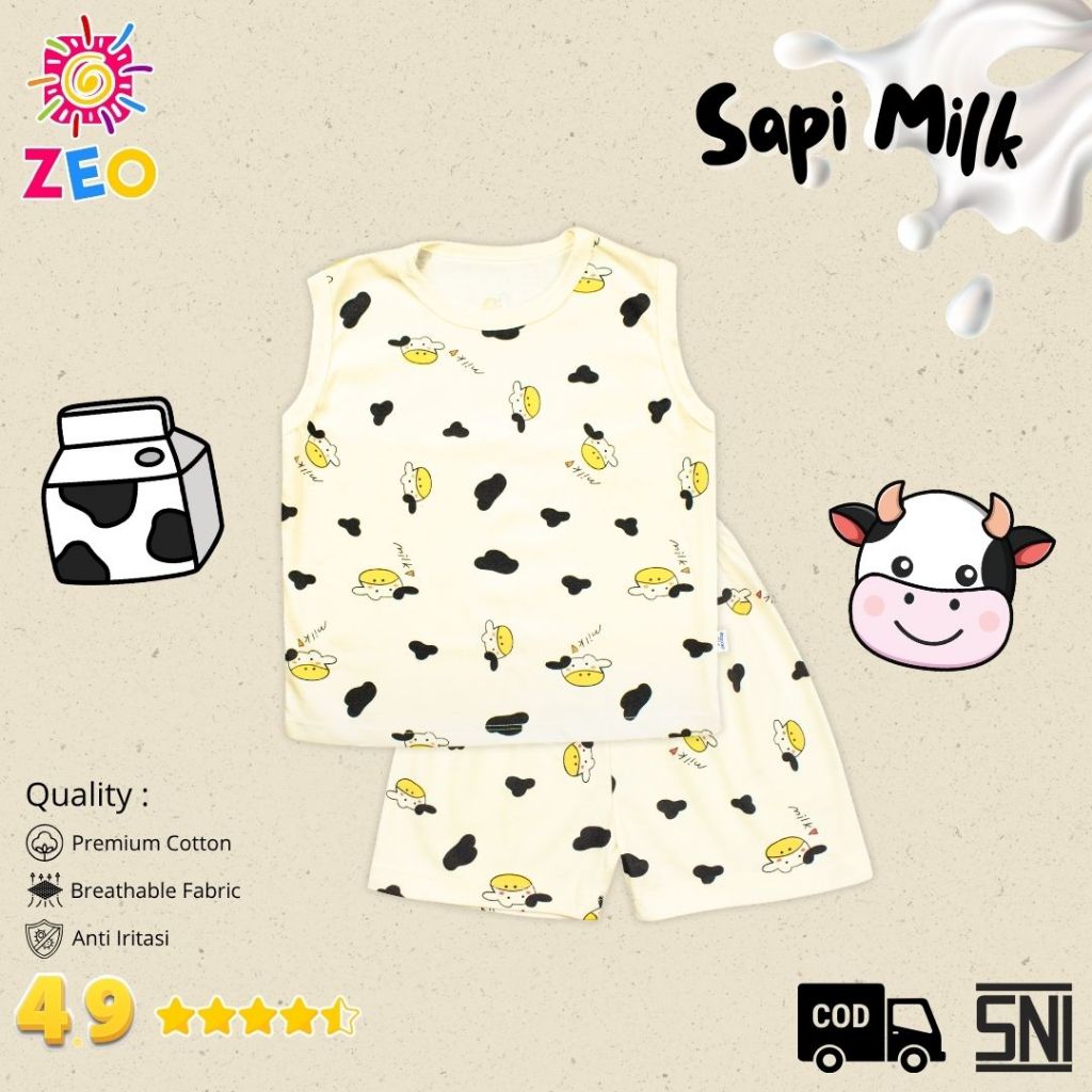 Jual ZeoBabyKids Ready Setelan Kutung Paha Baju Bayi Unisex Usia 0 - 4 ...