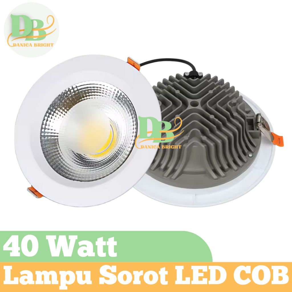 Jual Lampu Plafon LED Lampu COB Ceiling 40 Watt Lampu Downlight ...