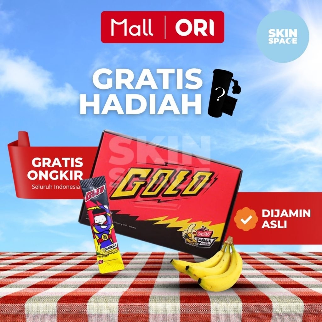 Jual Golo Ginseng Botanical Drink Rasa Banana Honey 1 Box isi 5 sachet | Shopee Indonesia