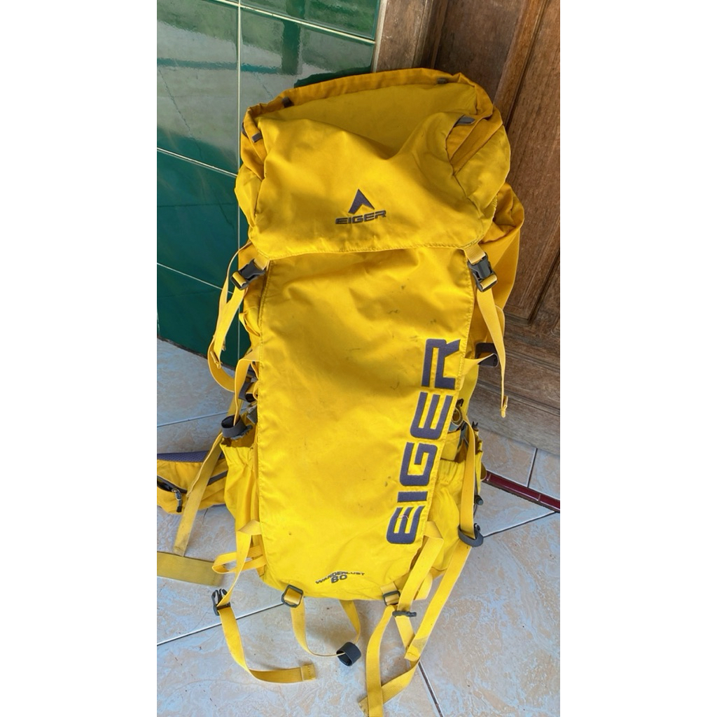 Jual Carrier EIGER Wanderlust 60L | Shopee Indonesia