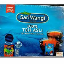 Jual Sariwangi Black Tea Envelope Tea Bag 100 Sheet / Teh Sariwangi ...