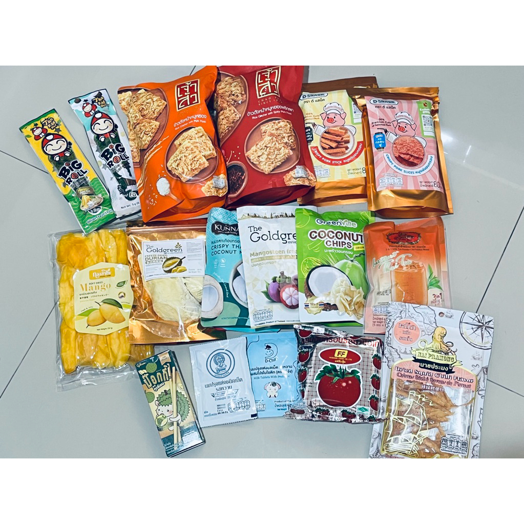 Jual Jastip Thailand snack oleh oleh makanan cemilan dari Thailand jasa ...