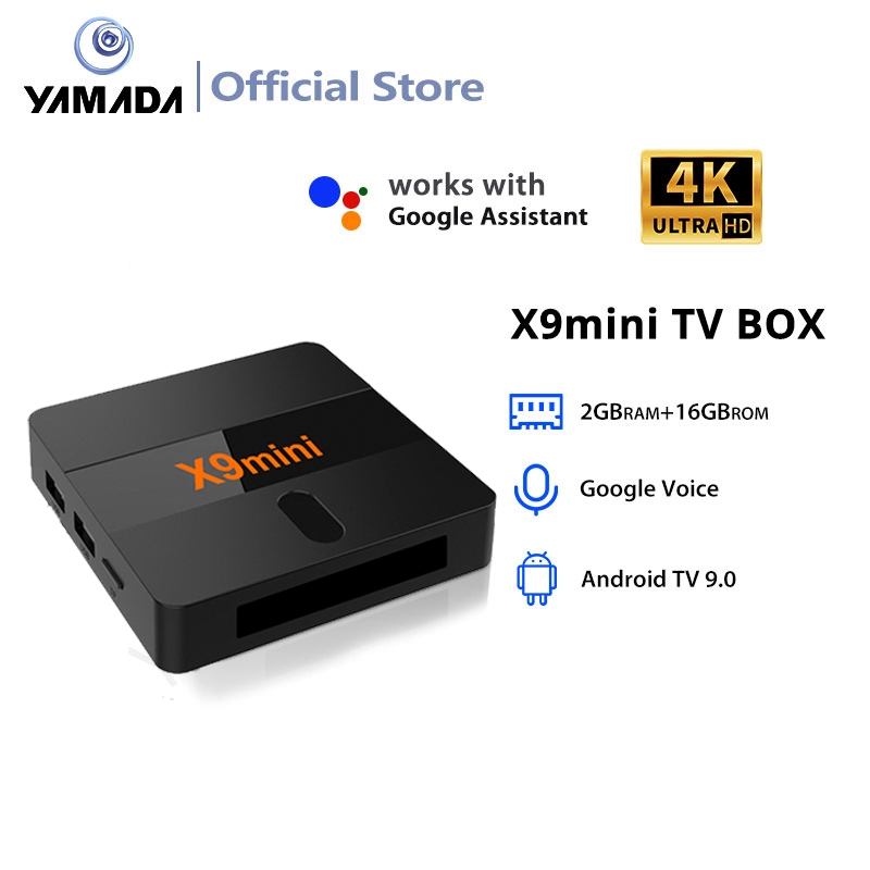 Jual Yamada Android Tv Box X9mini Smart tv box Android 9 2GB Ram 16GB ...