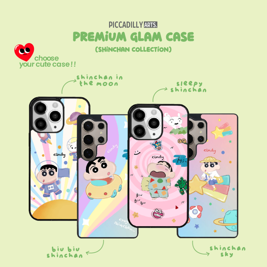 Jual Premium Glam Case - Shinchan Collection | Shopee Indonesia