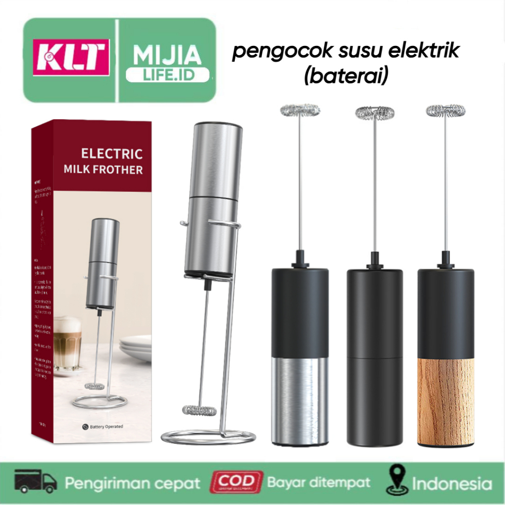 Jual CLITON Pengocok Susu Elektrik | Pengocok Susu Stainless Steel ...