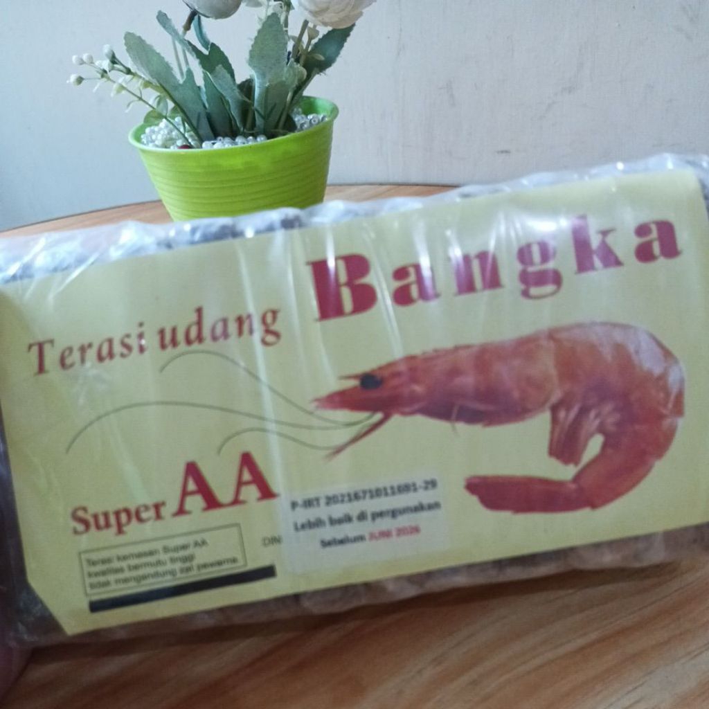 Jual Terasi Udang Super AA Terasi Bangka Terasi Enak Terasi Asli Terasi Murah | Shopee Indonesia