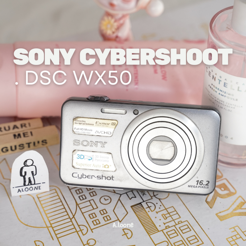 Jual SONY CYBER-SHOT WX50 DIGICAM SILVER — KAMERA POCKET KOMPAK ...