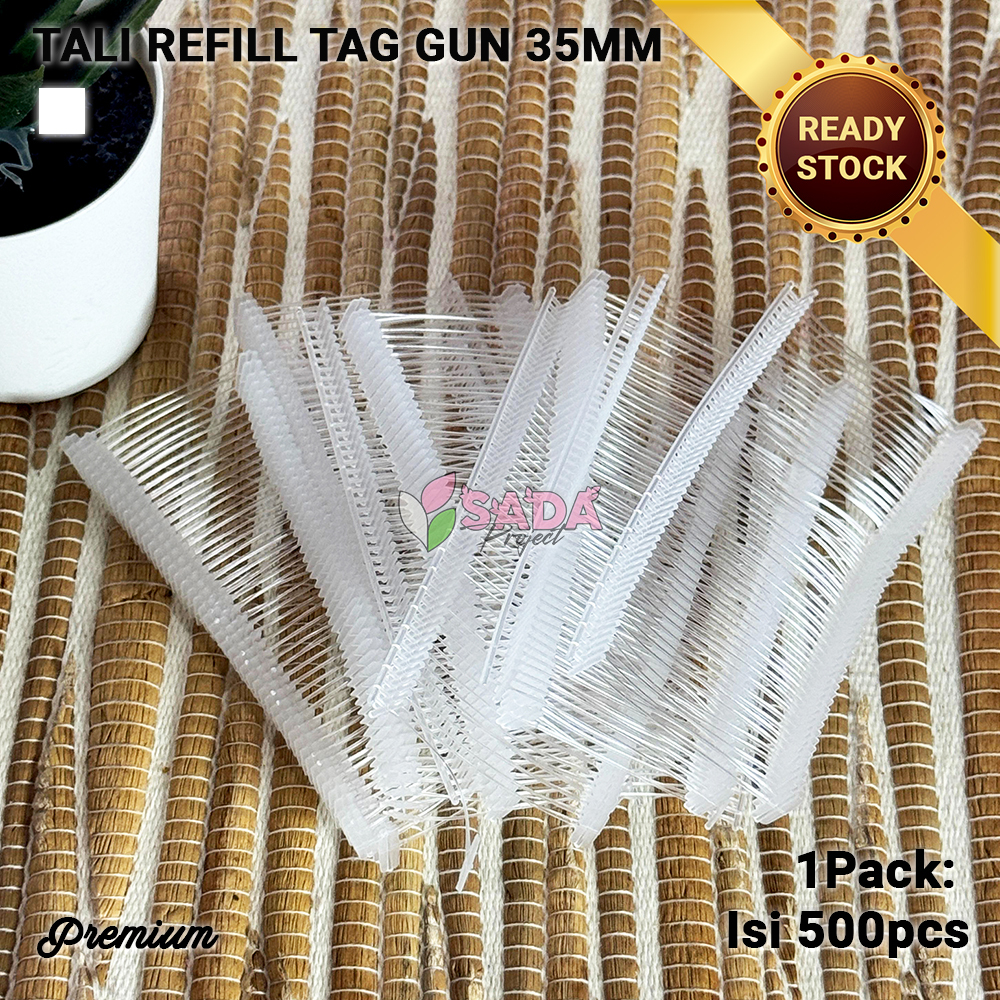 Jual Refill Tag Gun Tali Hangtag 35mm (Isi 500pcs) | Shopee Indonesia