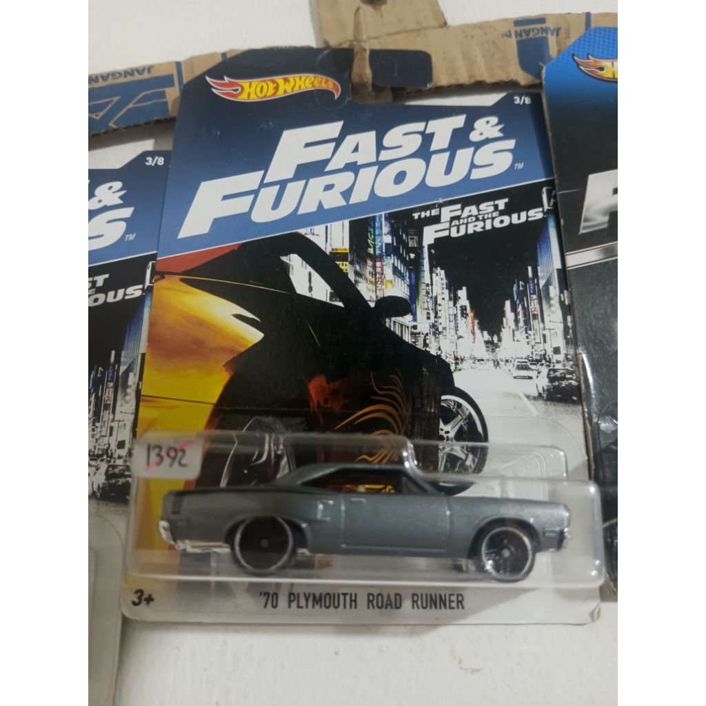 Jual Plymouth Road Runner 70 hotwheel the fast and the furious | Shopee ...