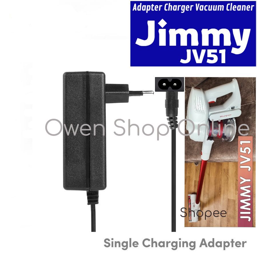 Jual Adapter Charger Jimmy JV51 Vacuum Cleaner Adaptor Handheld ...