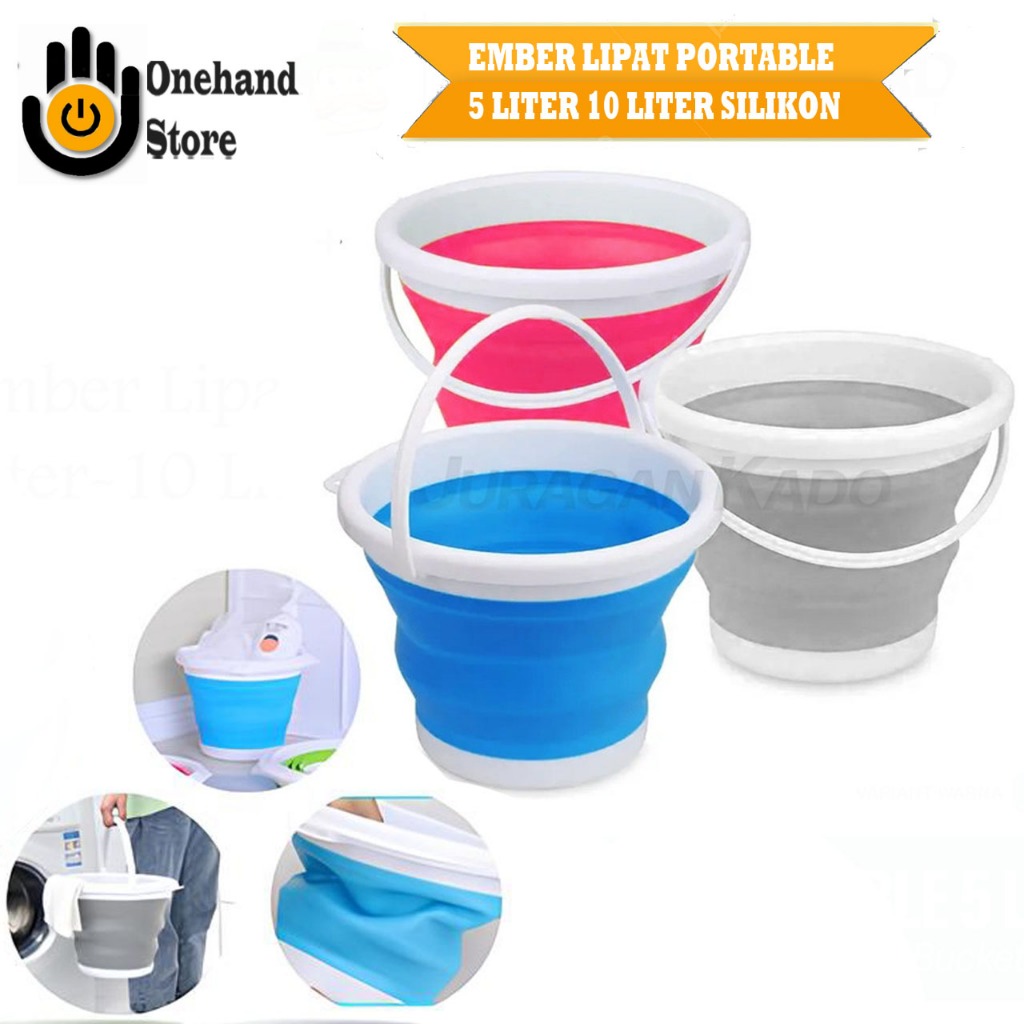 Jual Ember Lipat | Baskom | Portable | Multifungsi | 5L s/d 10L ...